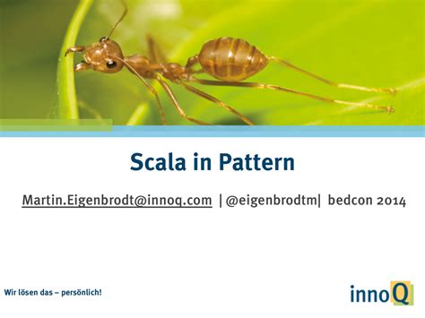 Scala In Pattern Speaker Deck