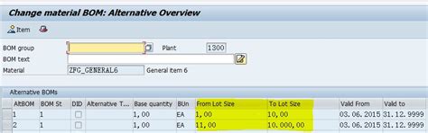 Bom Selection Logic In Mrp Sap Community