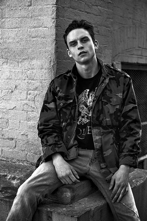 Petey Wright Impresses In Eric White Shoot The Fashionisto