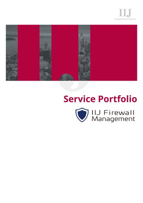 Iij Firewall Management Service Ifms L Service Portfolio Iij Global