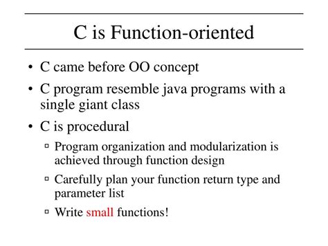 Ppt The C Programming Language Powerpoint Presentation Free Download