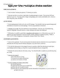40 AP Multiple Choice Questions Ideas Ap Language Ap English Language Ap Lang
