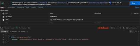 How Can I Filter Multiple Statuses In The Azure Logic Apps Trigger And