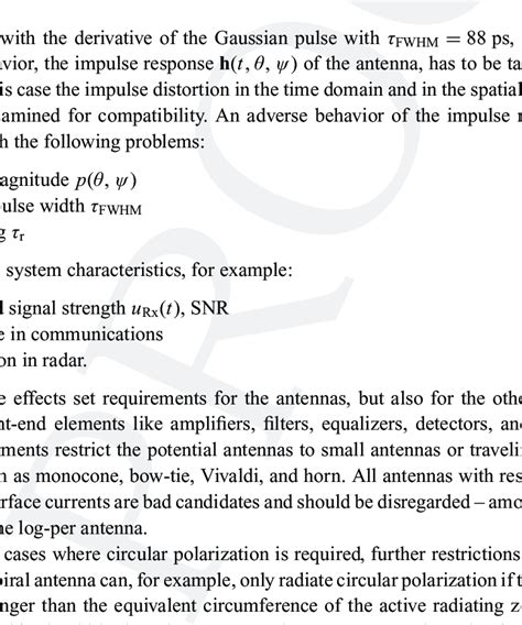 24 Characteristic Parameters Of The Presented UWB Antennas 2009 IEEE Download Scientific