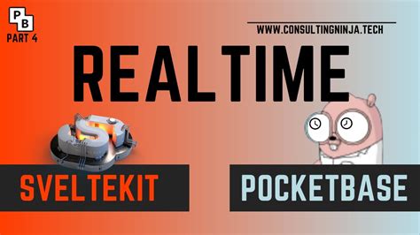 realtime data subscriptions with pocketbase and sveltekit youtube