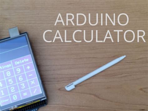 arduino calculator