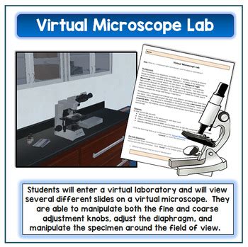 Compound Light Microscope Virtual Lab By It S Not Magic It S Science