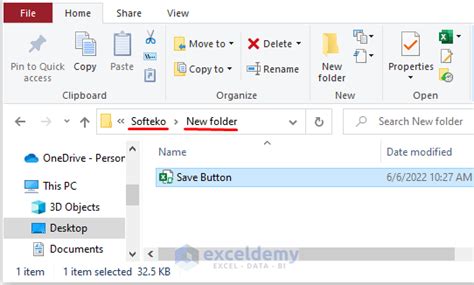 How To Use A VBA Code For Save Button In Excel 4 Methods ExcelDemy
