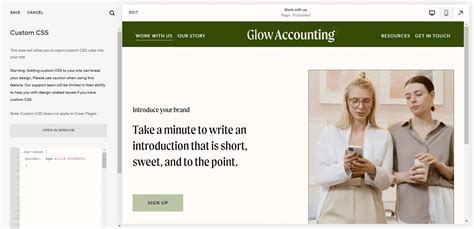 how to add image borders and section borders to your squarespace
