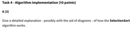Solved Task 4 Algorithm Implementation 10 Points A 3 Chegg Com