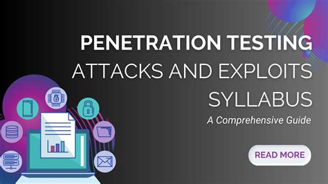 penetration testing attacks and exploits syllabus a comprehensive guide