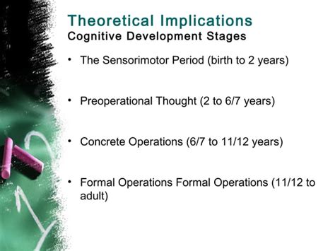 Jean Piagets Theory Cognative Development Ppt