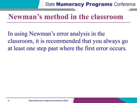 PPT Newmans Error Analysis PowerPoint Presentation Free Download ID 1356305