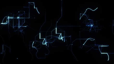 Loop Blue Signal Digital Technology Grid Background 8080953 Stock Video At Vecteezy