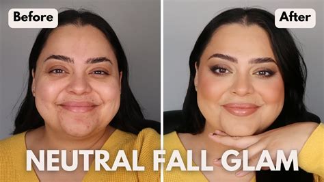 Chatty GRWM | Neutral Fall Glam Makeup - YouTube