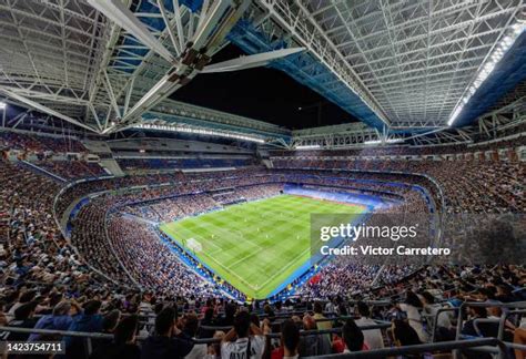 Santiago Bernabeu Stadium View Photos And Premium High Res Pictures