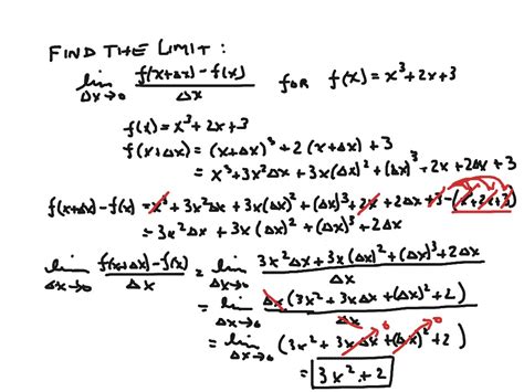 Limit Equation