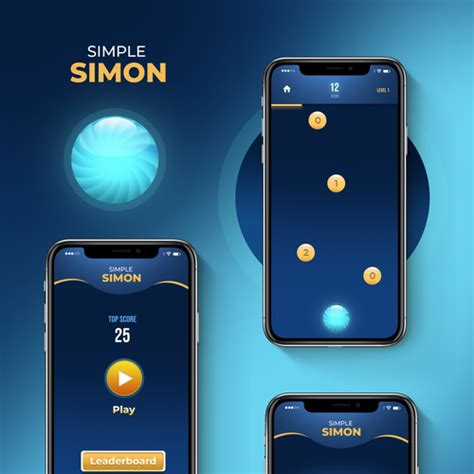 Designs Simple Game UI Design App Design Contest
