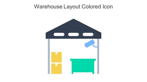 Warehouse Layout Colored Icon In Powerpoint Pptx Png And Editable Eps Format Ppt Sample