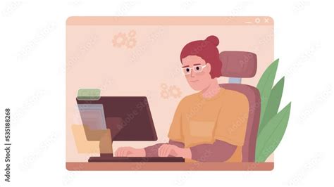 Animated Isolated Study C Plus Plus Difficult Programming Language