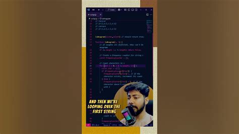 Valid Anagram Solution Leetcode 242 Javascript Solution Youtube