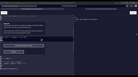 Building A Pyramid Generator Javascript 101 Youtube