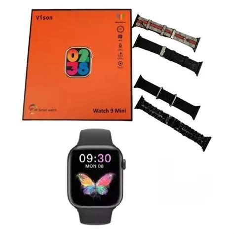 Relógio Smartwatch Ultra 9 Mini Series 9 41mm Amoled Kit Parcelamento