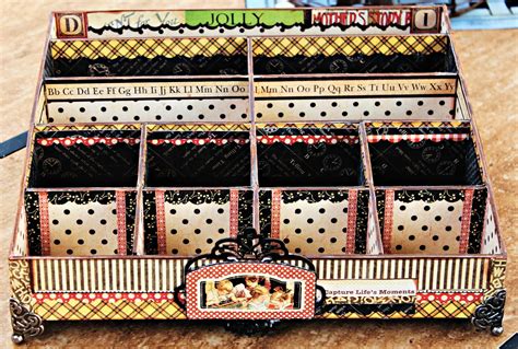 Pam Bray Designs A Girl With Flair ABC Primer Memory Keeping Organizer With Gypsy Soul Laser Cuts