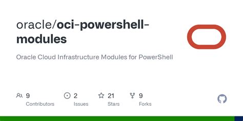 Github Oracleoci Powershell Modules Oracle Cloud Infrastructure