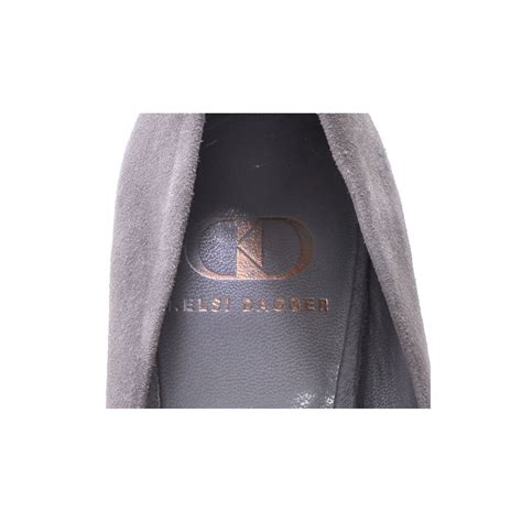 Womens Kelsi Dagger Lizzy Platform Pumps 7 5 M Gray S… Gem