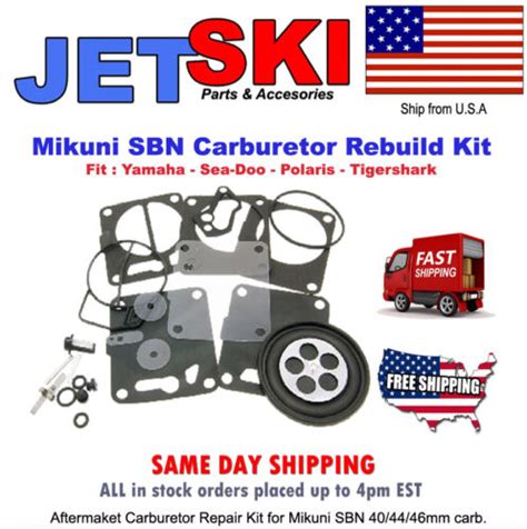 Mikuni Carburetor Carb Rebuild Kit Polaris Pwc Jet Ski Slx Sl Slt 650 750 780 Pl Ebay Uk