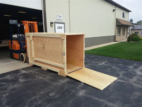 Trade Show Crates Re Usable Crates — Wooden Shipping Crates Custom Crating At Specialty