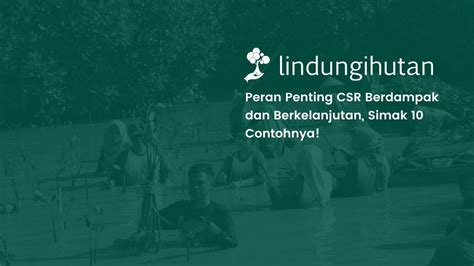 10 Contoh Program Csr Perusahaan Di Indonesia