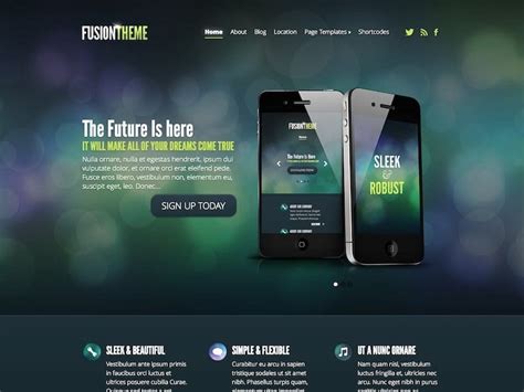 Fusion Business WordPress Theme Themes Directory