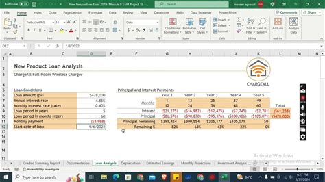 Excel Module 9 Sam Project 1b New Perspectives Excel 2019 Chargeall