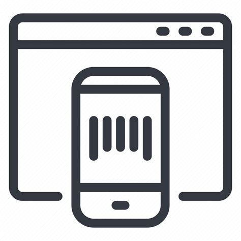 Barcode Qr Code Scanner Scan Mobile Website Icon Download On Iconfinder