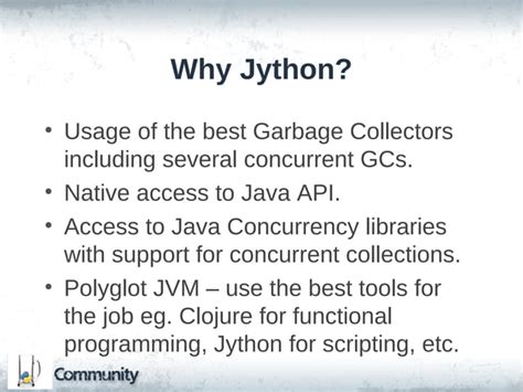 Jython In Workflow And Rules Engines Ppt