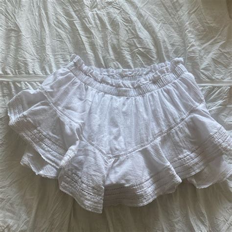 Tagged LSF For Exposure Aerie Rock N Ruffle Skort Depop