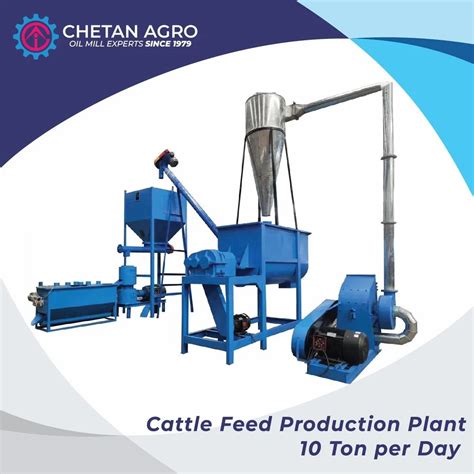 Automatic Cattle Feed Plant At ₹ 900000 Unit Cattle Feed Plant In