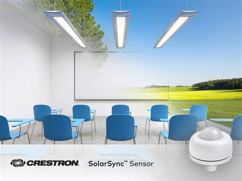 Crestron Unveiled Solarsync™ Color Temperature Daylight Sensor — Led Professional Led Lighting