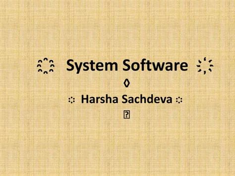 computer software and its types ppt
