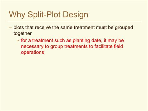 Split Plot Design With Example From The Agriculture Field Pdf Gardening Home And Garden