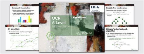 PG Online OCR A Level Computing Teaching And Learning Resources PG Online