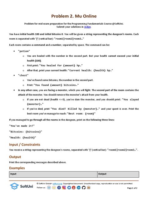 Muonline Problem Description Pdf