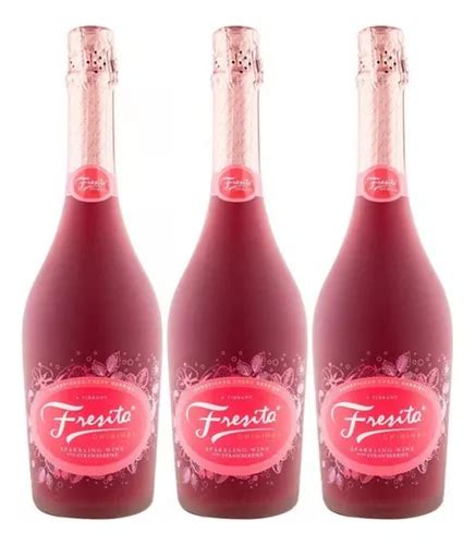 Espumante Fresita 750 Ml Champagne X3
