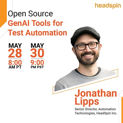 Headspin On Linkedin Aiinautomation Testautomation Genaitools Opensource Headspin Webinar