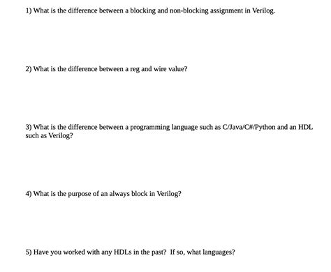 Solved What Is The Difference Between A Blocking And