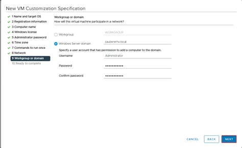 Como Crear Un Vmware Guest Customization Specification Witcherit