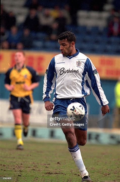 Andy Preece Of Bury In Action During The Nationwide Division Two