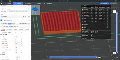Line Width Qidi Tech